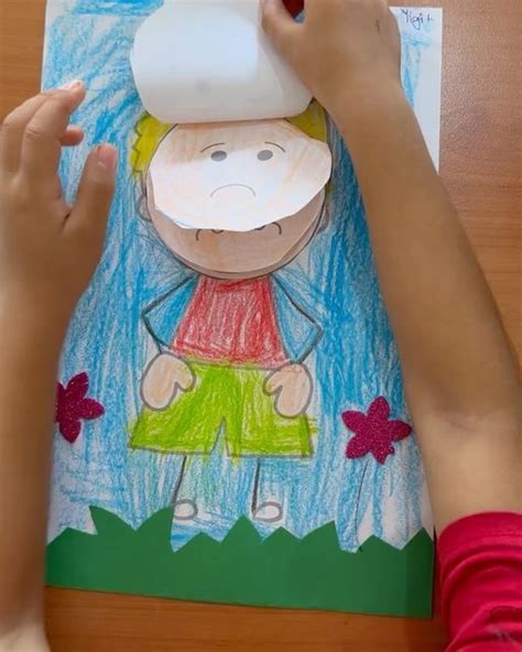 ‎نقاشی ، کاردستی ، ترانه‎ On Instagram‎ شناخت احساسات با بازی و نقاشی از پیج خوب