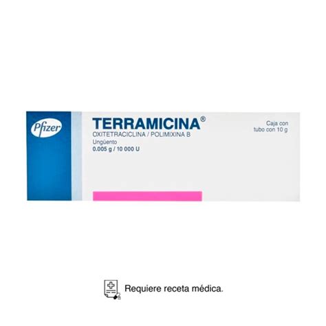 Terramicina Pomada Oftalmica 10gr 2317 Conafar