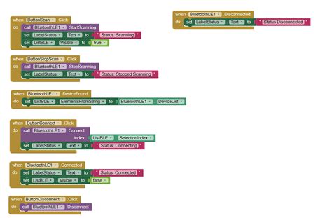 BLE Connection To ESP Bleprph Example Not Working MIT App Inventor Help MIT App Inventor
