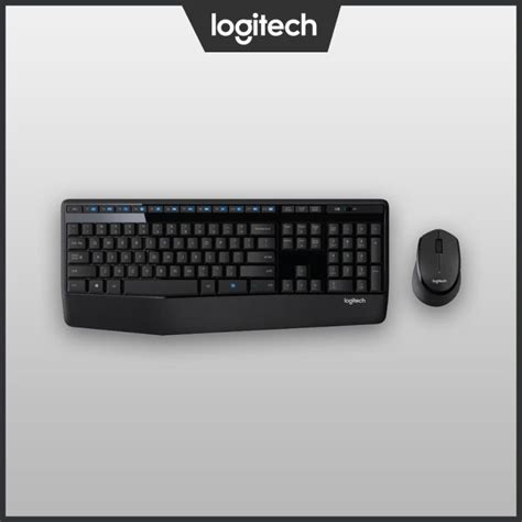 Logitech Mk345 Comfort Wireless Keyboard And Mouse Combo Lazada