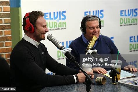 Ian Ziering And Host Elvis Duran Visit The Elvis Duran Z100 Morning