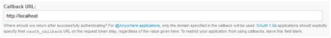 Php Twitter App Not Taking Localhost And 127001 As Callbackurl