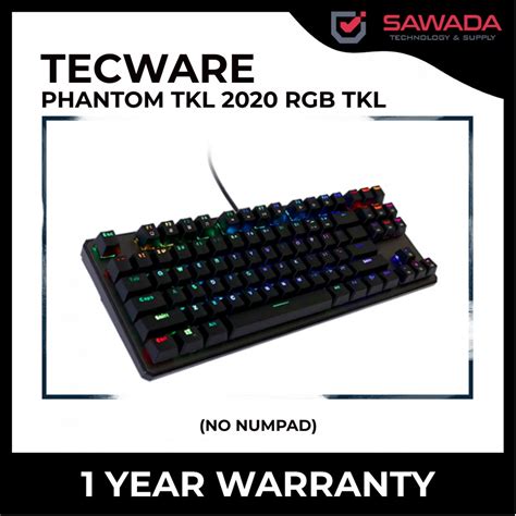 TECWARE PHANTOM TKL 2020 RGB TKL NO NUMPAD Shopee Malaysia