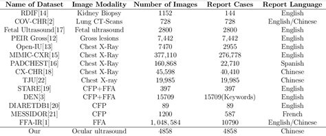 A Labeled Ophthalmic Ultrasound Dataset With Medical Report Generation Based On Cross Modal Deep