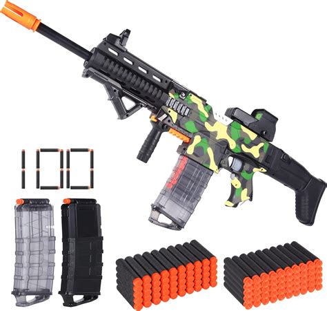 Electric Automatic Toy Gun For Nerf Guns Sniper Soft Bullets Shoot