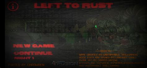Left To Rust Fnaf Android Port Wiki Fandom