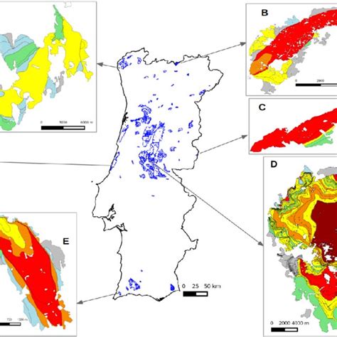 Overall Spatial Distribution Of The Wildfire Perimeters In The Download Scientific Diagram