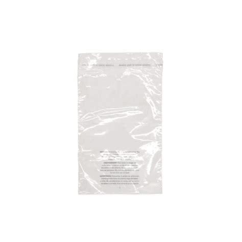 Small Flap Seal Poly Bags With Suffocation Warning 6x8