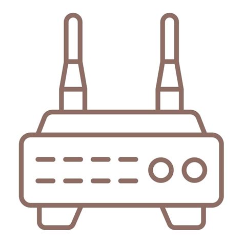 Premium Vector Router Icon