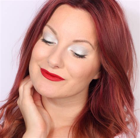 Red And Silver Eye Makeup Saubhaya Makeup
