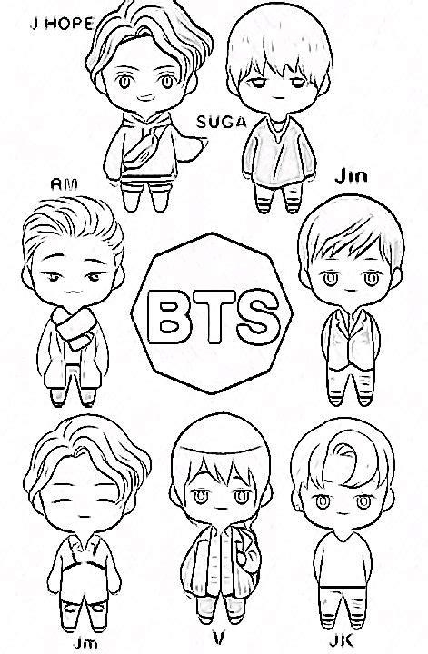 Bts Logo Coloring Pages Juliusecsimmons