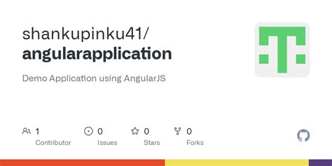 Github Shankupinku Angularapplication Demo Application Using Angularjs