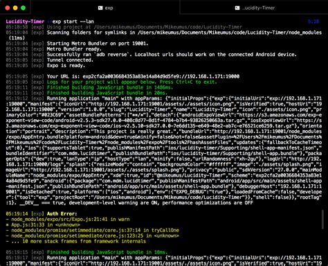 Auth Error Empty Issue Wmcmahan React Native Calendar Events Github