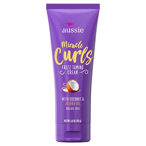 Miracle Curls Frizz Free Anti Frizz Hair Cream Aussie