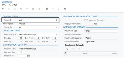 Ability To Sync Payment Terms From Shopify Order To Acumatica Sales Order Community