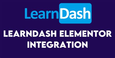 LearnDash Elementor Integration Free Download V