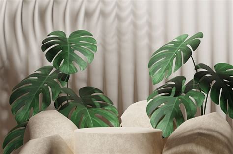 빈 3d 디스플레이 제품은 기하학적 연단 플랫폼이있는 베이지 색 최소 장면입니다 화장품 또는 미용 제품 홍보 모형 3d 렌더링 그림 0명에 대한 스톡 사진 및 기타 이미지