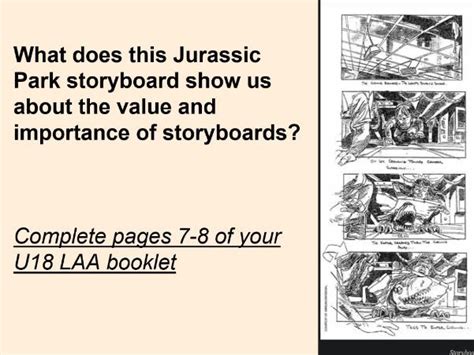 Btec L3 Creative Digital Media Production Unit 18 Storyboarding Learning Aim A Resources