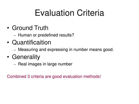 Ppt Edge Detection Evaluation In Boundary Detection Framework