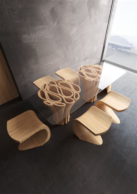 New Language In Parametric Furniture Behance