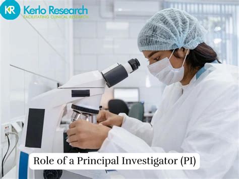 What Is A Principal Investigator Kerlo Research