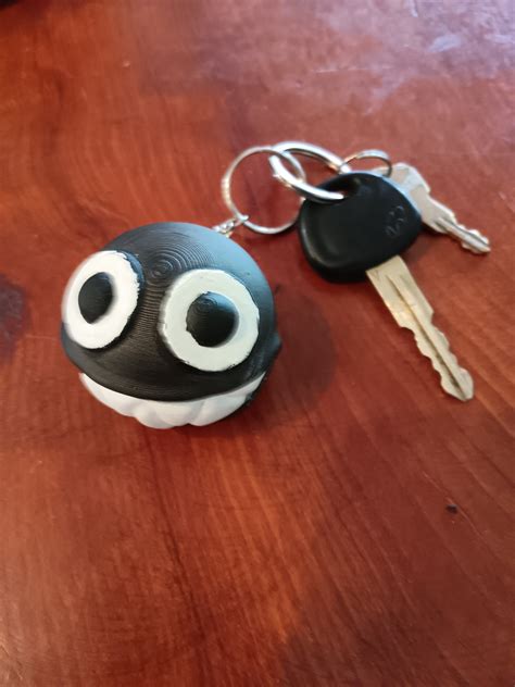 🗝️ Chain Chomp Keychain・ Stl File For 3d Printing・cults