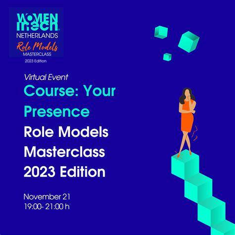 Role Model Master Class 2023 Your Presence Women In Tech® Global