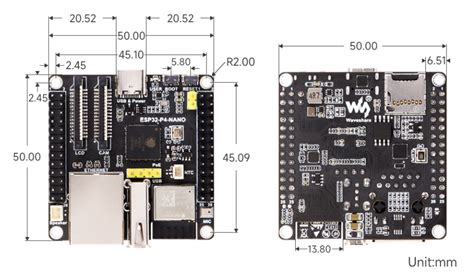 Waveshare Esp32 P4 Nano Is A Tiny Risc V Dev Board With Ethernet Wifi And Bluetooth Liliputing