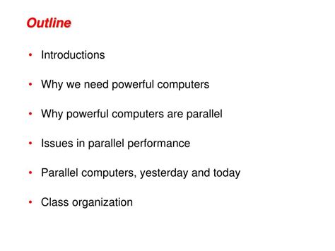 Ppt Cse 260 Parallel Computation Powerpoint Presentation Free Download Id539719