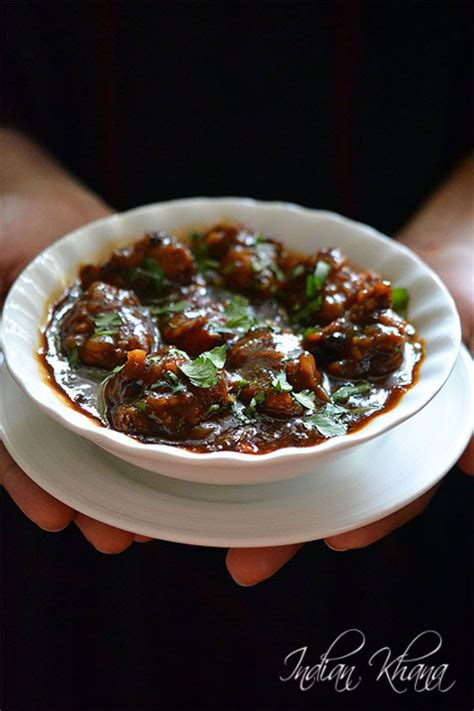 Vegetable Manchurian Gravy Recipe Veg Manchurian Indo Chinese