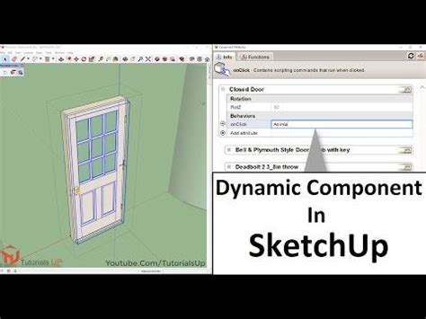 How To Make Dynamic Components In Sketchup Basic Artofit