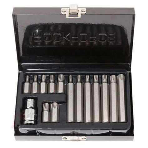 Комплект битове 10мм TORX – 15части RockForce – Инструменти за всеки