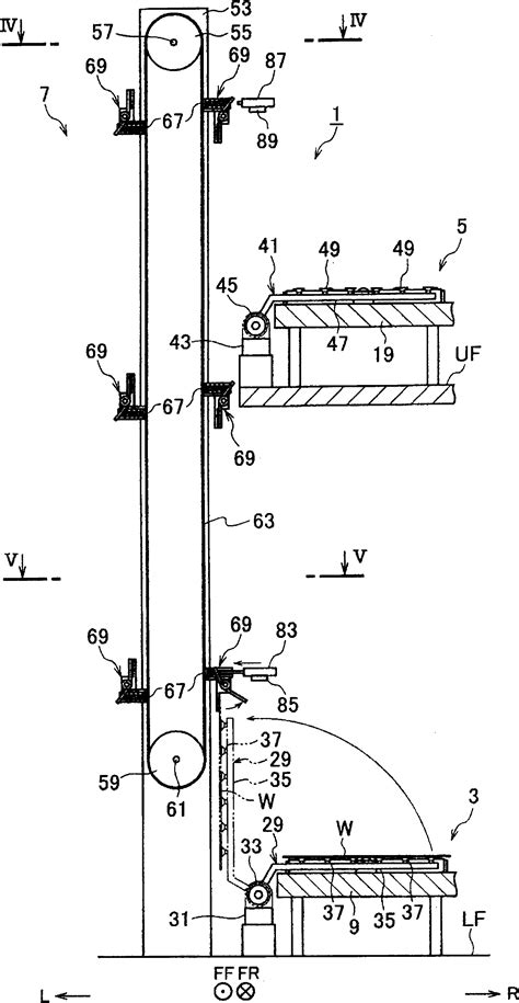 Substrate Elevating Transferring Device And Substrate Processing