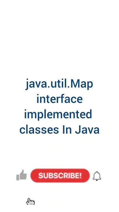 Day 83 Map Implemented Classes In Java Daily Java Interview