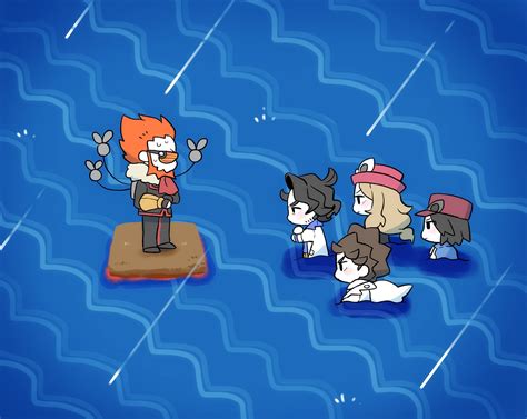 Serena Calem Diantha Lysandre And Augustine Sycamore Pokemon And 3