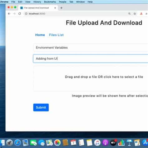 build file upload download functionality with image preview using mern