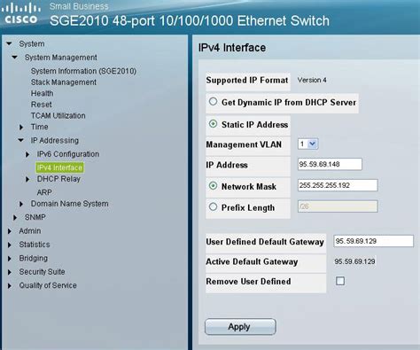 solved sge2010 relaying traffic and setting up dhcp cisco community