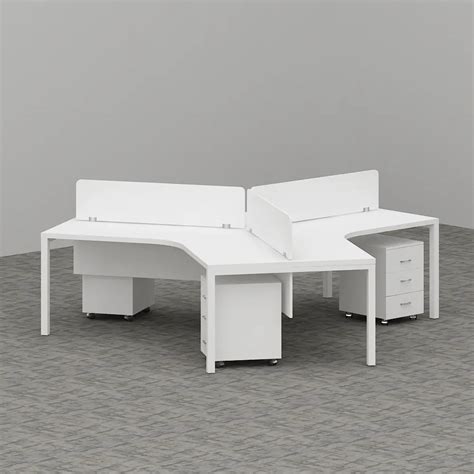 Ava Series Cluster Of 3 Person Workstation Space Hub