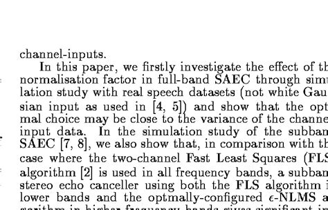 Schematic Diagram Of Stereophonic Acoustic Echo Cancellation Only A Download Scientific