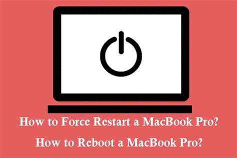 How To Force Restart A Mac How To Restart A Mac MiniTool