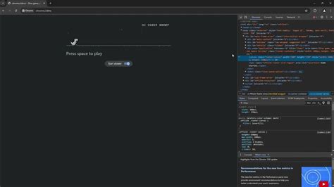 Chrome Dino Hacking Youtube