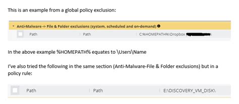 Anti Malware Exclusions Don T Appear To Work Check Point CheckMates
