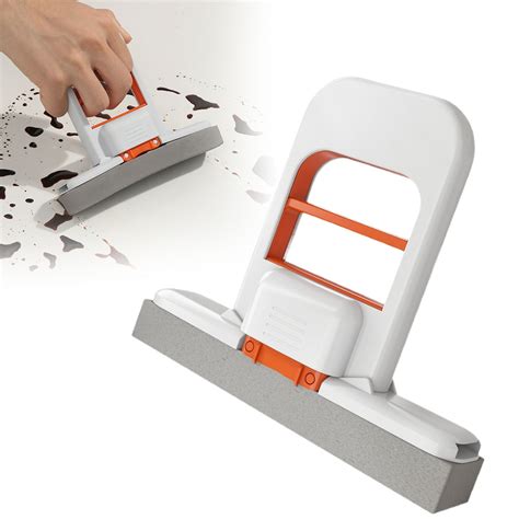 Foldable Desktop Cleaning Mopportable Wet And Dry Sponge Mop System For