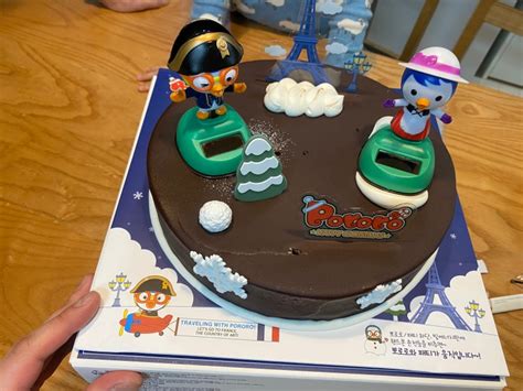 파리바게트 크리스마스 케이크 프랑스에 간 트래블러 뽀로로~♥ 네이버 블로그