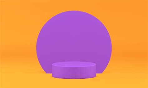 3d 연단 보라색 실린더 기초 무대 제품 프리젠 테이션 상품 현실적인 벡터 0명에 대한 스톡 벡터 아트 및 기타 이미지 0명 3차원 형태 가정의 방 Istock