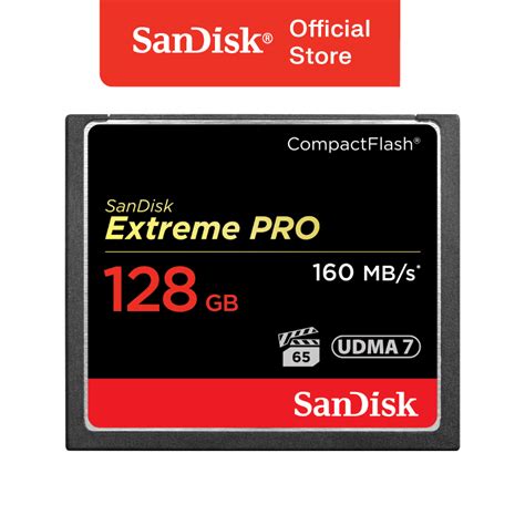 SanDisk Extreme PRO CompactFlash Memory Card Shopee Singapore