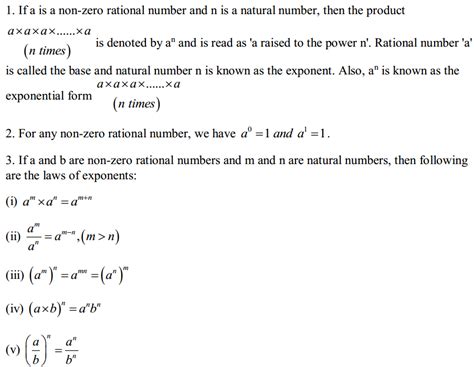 Maths Formulas For Class 7 Important 7th Class Math Formula List