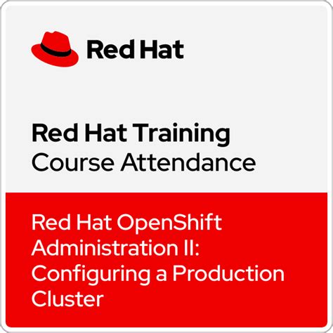 Red Hat Openshift Administration Ii Configuring A Production Cluster