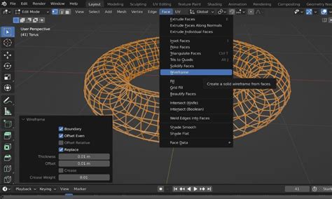 How To Convert A Mesh To A Wireframe In Blender Irender