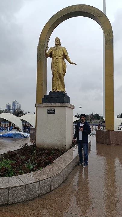 مجسمه اسماعیل سامانی تاجیکستان Youtube